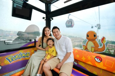 The Singapore Cable Car Now Features UV-Activated Pokémon Themes That ...