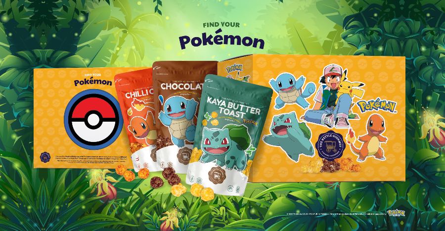 Your favourite Pokémons are the stars of a new popcorn range by a ...