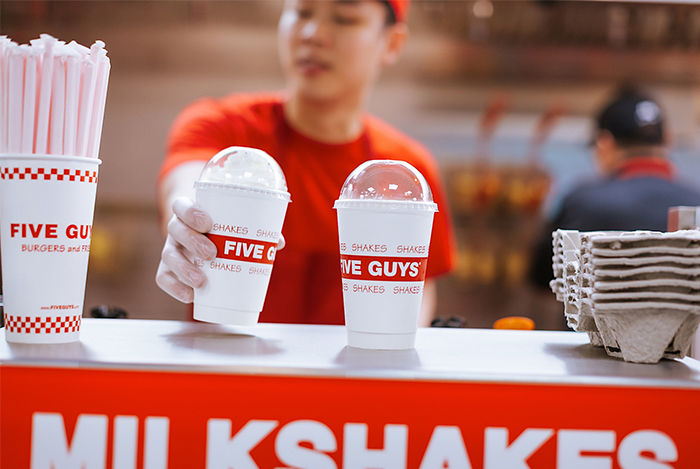 Five Guys opens its second Singapore store at NEX - AVENUE ONE