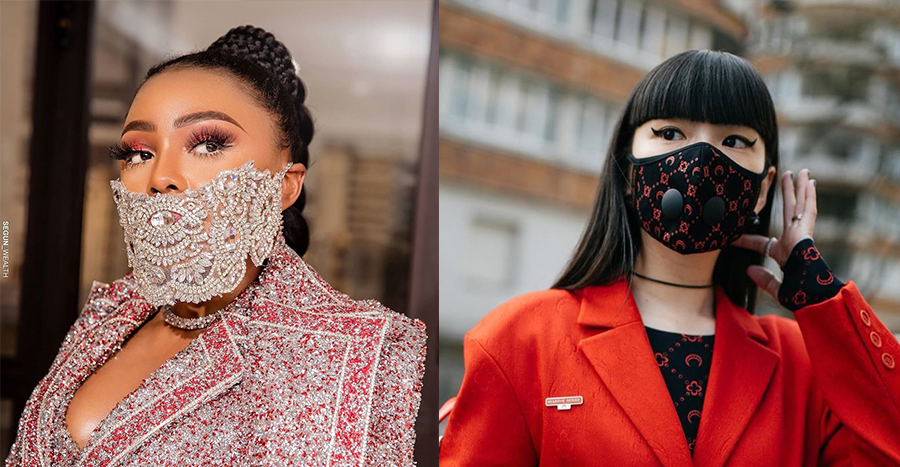 See how fashionistas of the world are rocking face masks in style ...